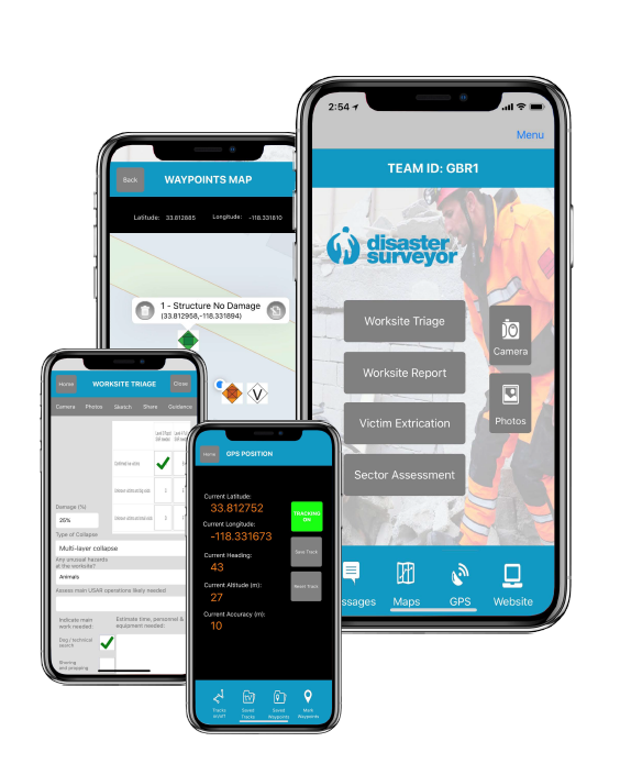 Disaster Surveyor Systems, Inc. – USAR Data Collection Management and CERT