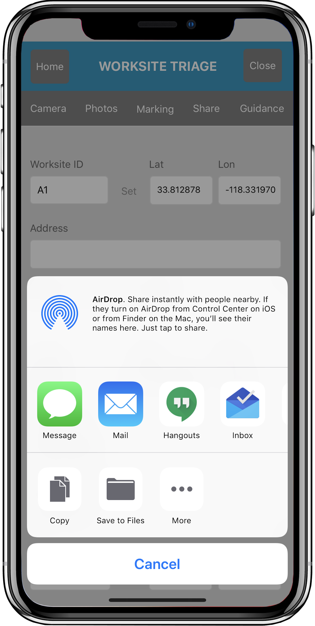 Worksite Triage Forms – Disaster Surveyor Systems, Inc.